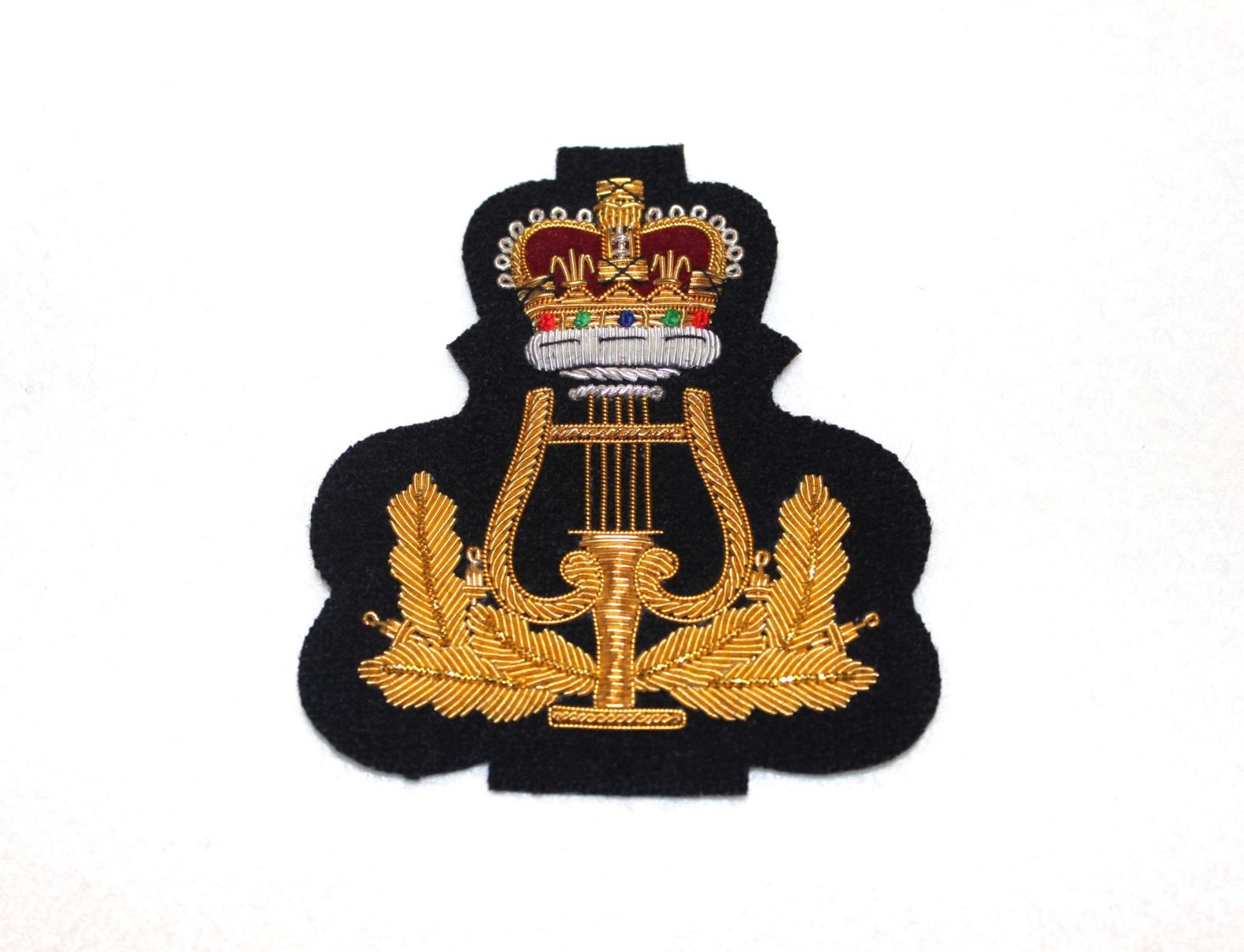 'Bandmasters/Musicians' Gold on Black Uniform Badge - The Marching Band ...