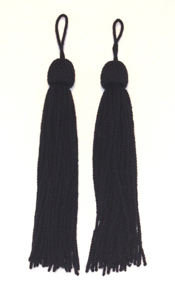 Navy Blue Bell Lyre Tassels - The Marching Band Shop