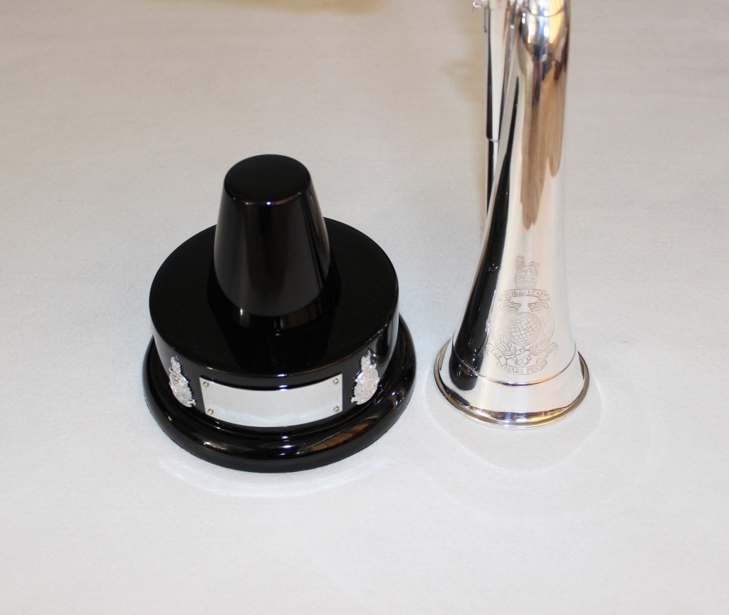 Bugle Trophy or Display Stand - The Marching Band Shop