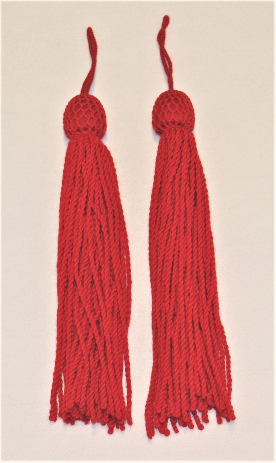 Red Bell Lyre Tassels - The Marching Band Shop