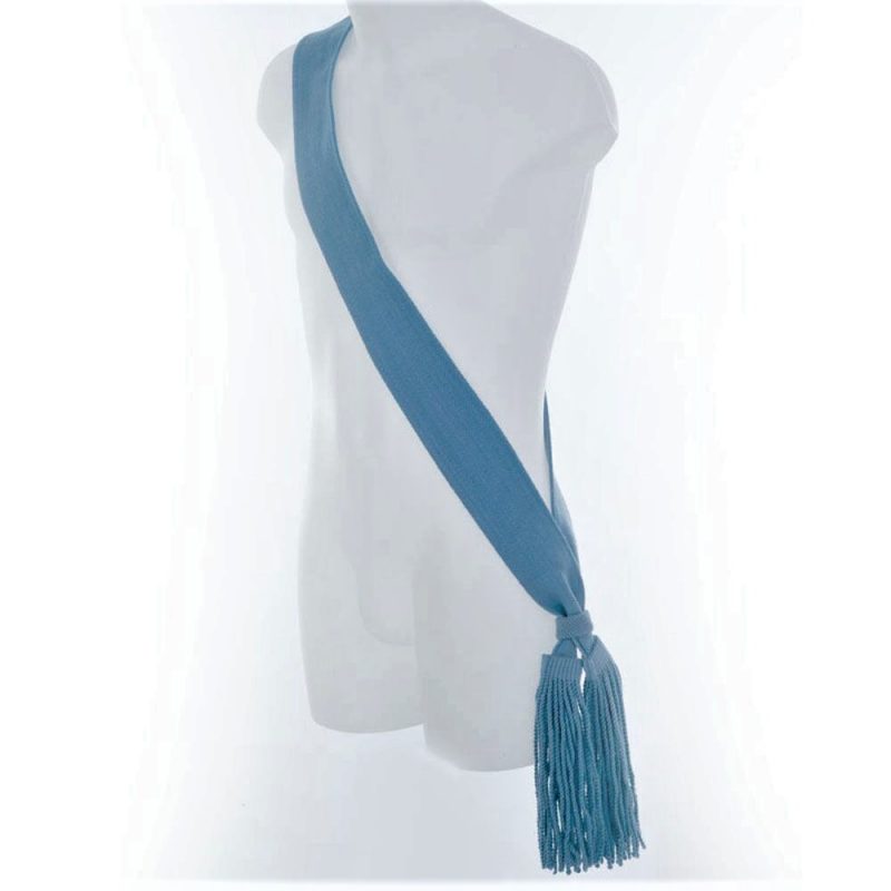 Light Blue, Uniform Sash, Size Small - The Marching Band Shop