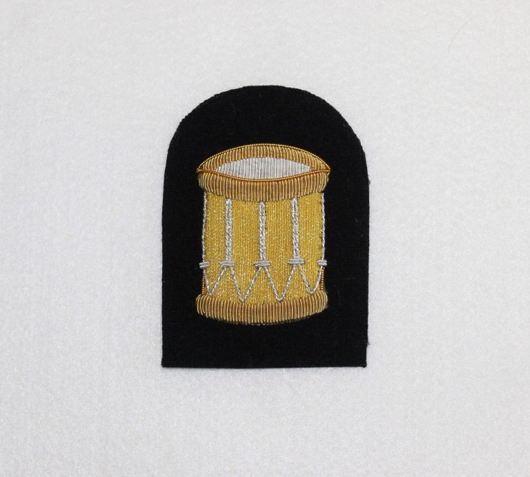 Large Hand Embroidered Drum Badges - The Marching Band Shop