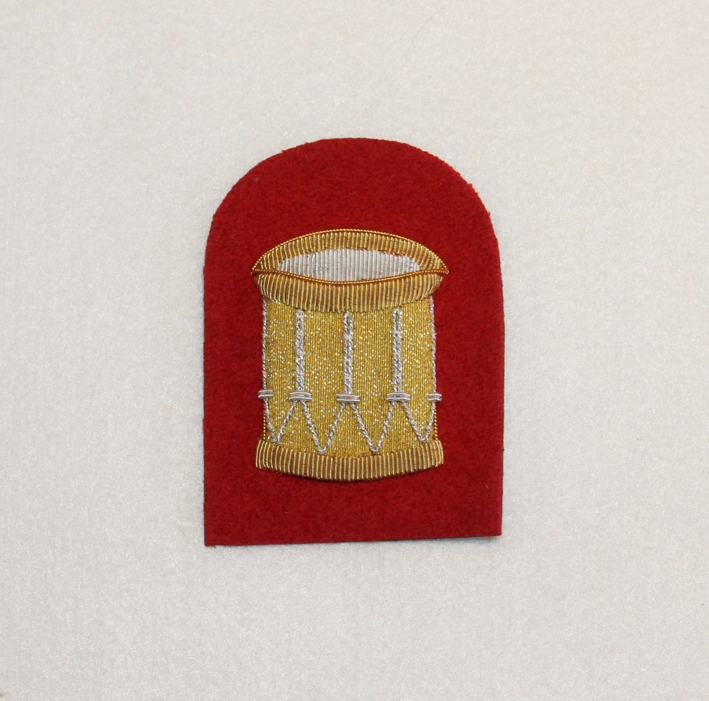 Large Hand Embroidered Drum Badges - The Marching Band Shop