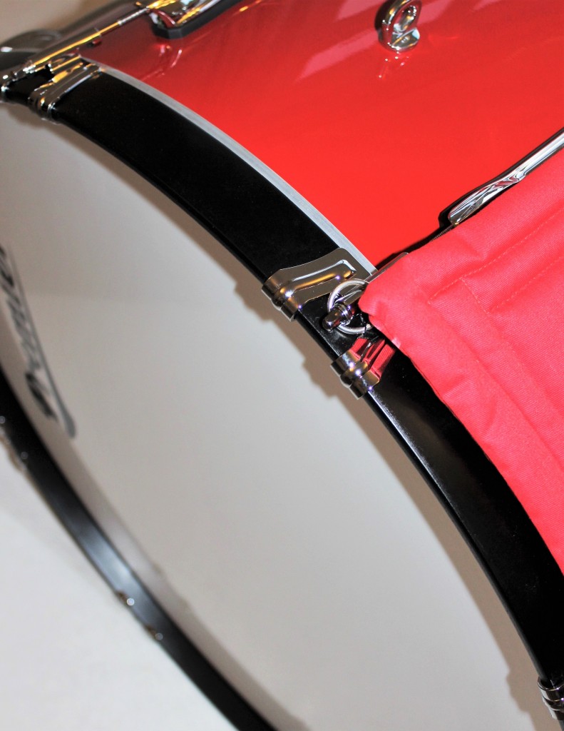 TMBS Black Padded Drum Rectangle to fit 12" Width Bass Drums - The ...