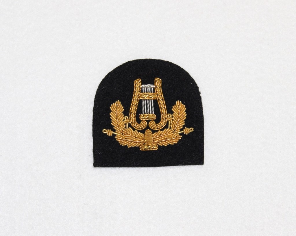 Small Hand Embroidered Musician Badges - The Marching Band Shop