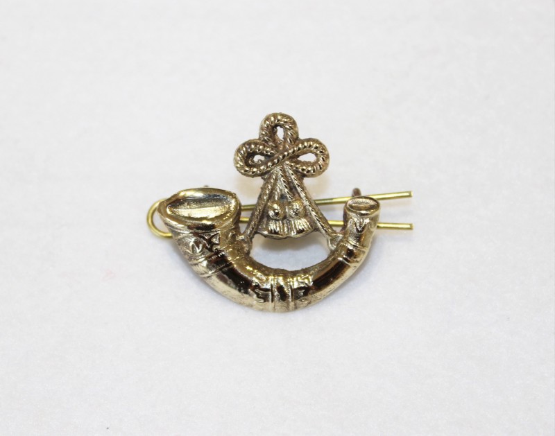 Buglers Badge, Brass, Chrome or Gold finishes - The Marching Band Shop