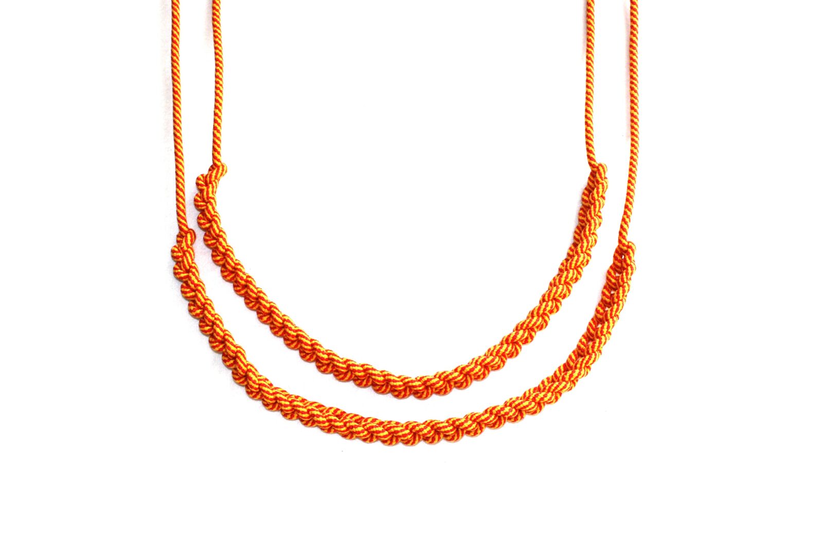 TMBS Red & Yellow Drum Traces (Drag Ropes) - The Marching Band Shop