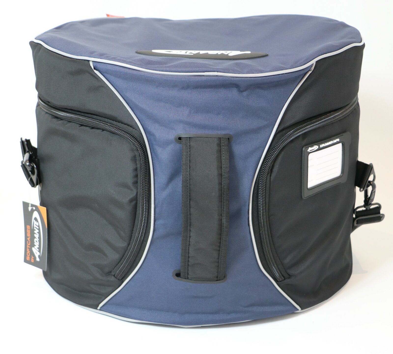New: Andante 16" x 12" Soft Tenor Drum Carry Bag - The Marching Band Shop