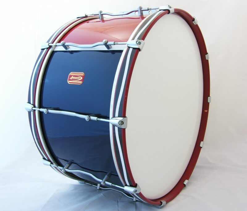 New: Andante 'Advance' 26" x 12" Military Pattern Bass Drum - The ...